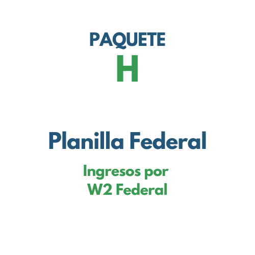 Planilla Federal - W2 Federal (Empleados Federales) – Planillas CPA ...