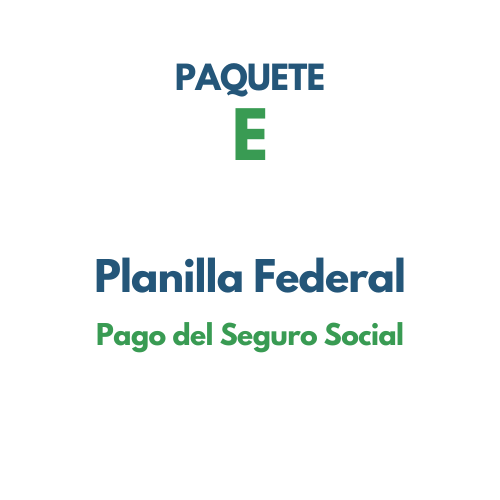 Planilla Federal - Pago del Seguro Social – Planillas CPA Candelaria